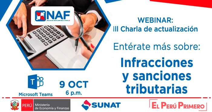 Webinar Virtual Sunat Infracciones Y Sanciones Tributarias