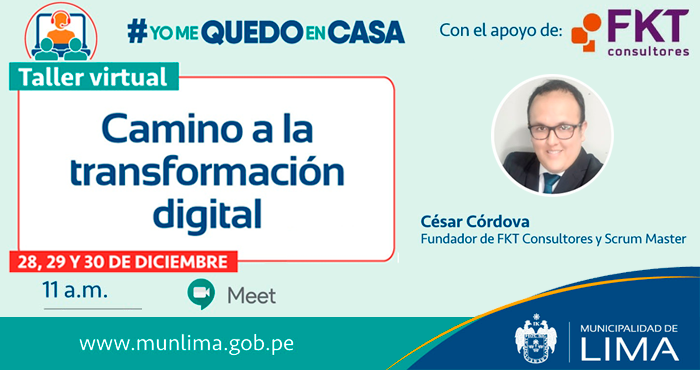 Taller Virtual Gratuito: Camino a la Transformación Digital
