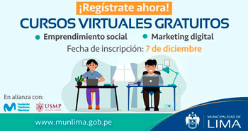 MUNICIPALIDAD DE LIMA CAPACITACIONES 2020: Cursos gratuitos - Charlas - Seminarios - Talleres ...