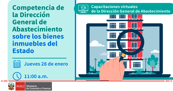 (Capacitación Virtual) MEF: Competencia de Dirección General de Abastecimiento sobre los bienes ...