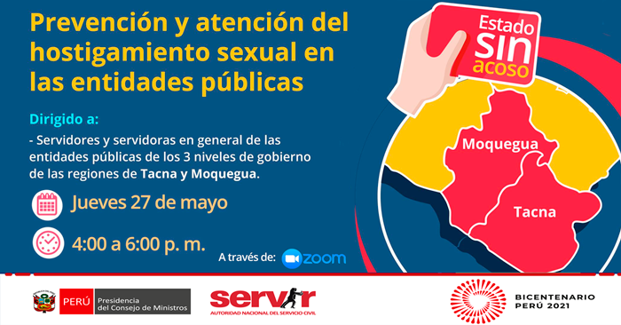 Conferencia Virtual Servir Prevención Y Atención Del Hostigamiento
