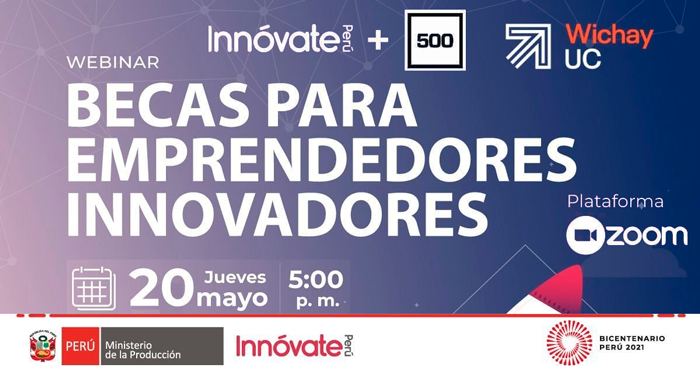 Innóvate Perú informara sobre como acceder a las Becas para ...