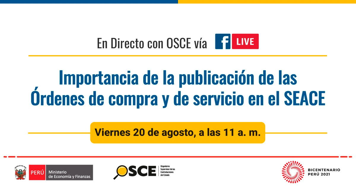 (Charla Virtual Gratuito) OSCE: Importancia de la publicación de las ... (Charla Virtual Gratuito) OSCE: Importancia de la publicación de las ...