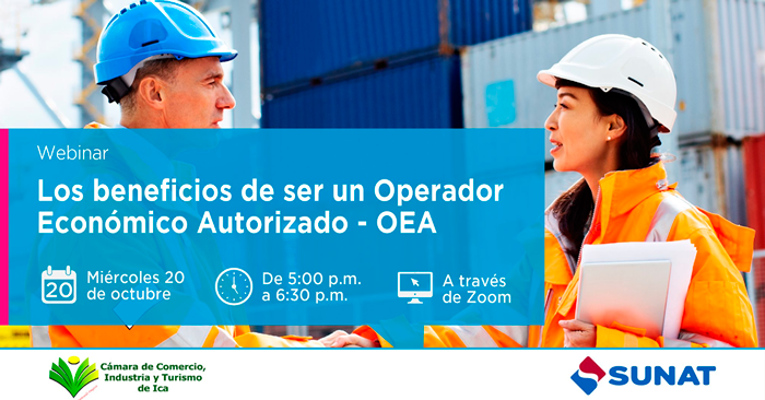 Webinar respecto a los Beneficios de ser un Operador Económico ...