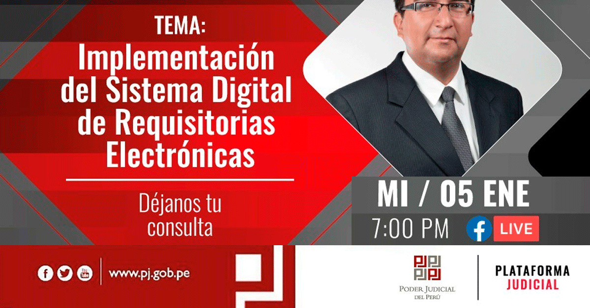 El Poder Judicial te invita a conocer sobre la Implementación del ...