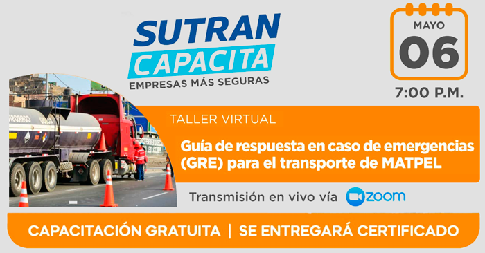 (Taller Virtual Gratuito) SUTRAN: Guía de respuesta en caso de ...