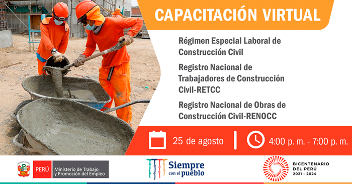 Capacitación virtual gratuita sobre el Régimen Especial Laboral de ...