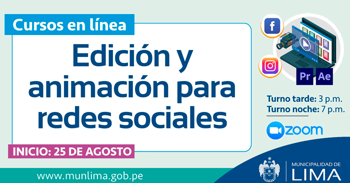 Curso virtual gratuito de edición y animación para redes sociales ...