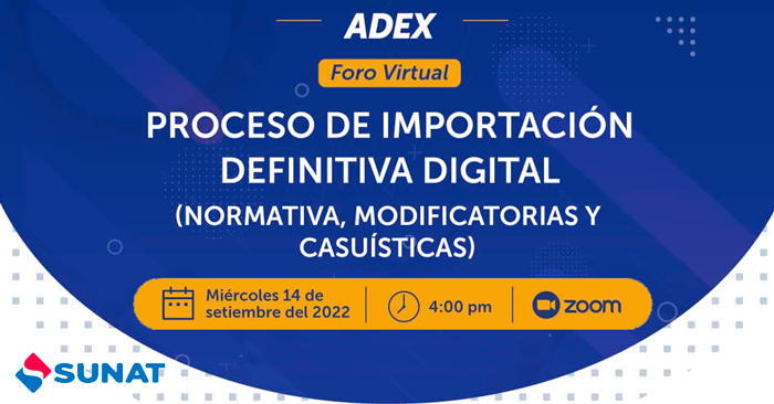 Conferencia virtual gratuita respecto al proceso de importación ...