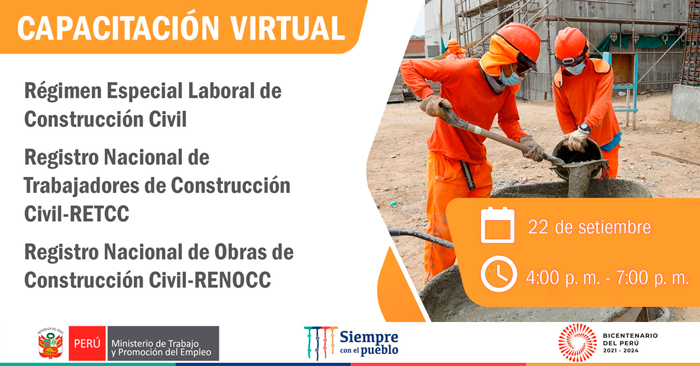 Capacitación virtual gratuita sobre el Régimen Especial Laboral de ...