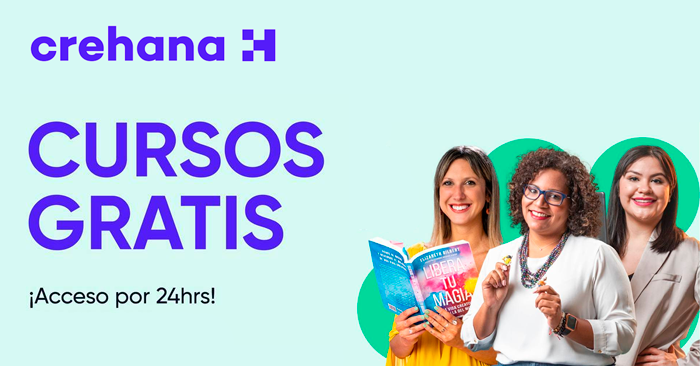 Cursos gratis online de Crehana