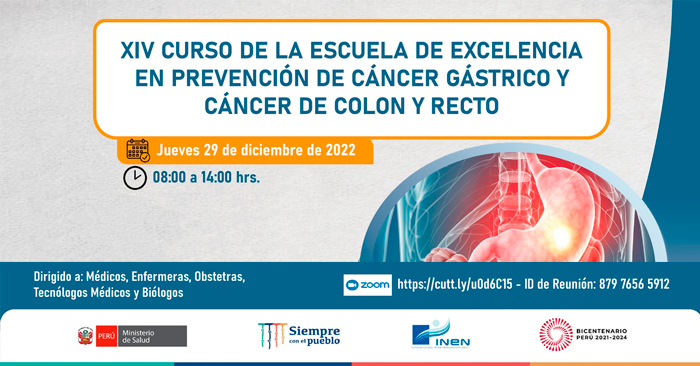 XIV Curso virtual de la escuela de excelencia en prevención de cáncer ...