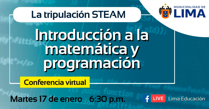 Conferencia virtual gratuita respecto a la introducción a la matemática ...