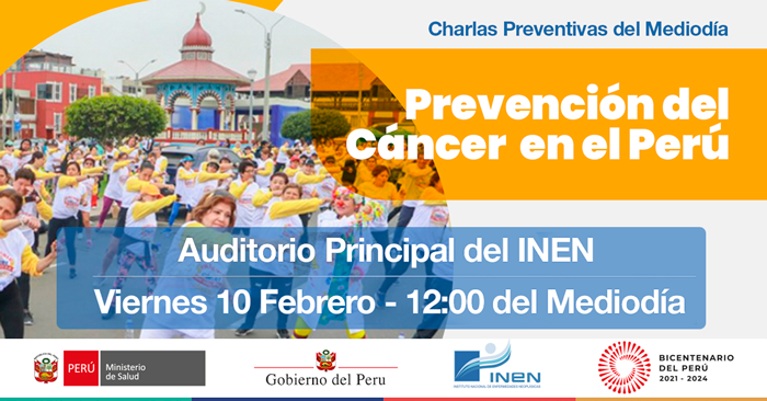 (Charla Presencial) INEN: Prevención del cáncer en el Perú