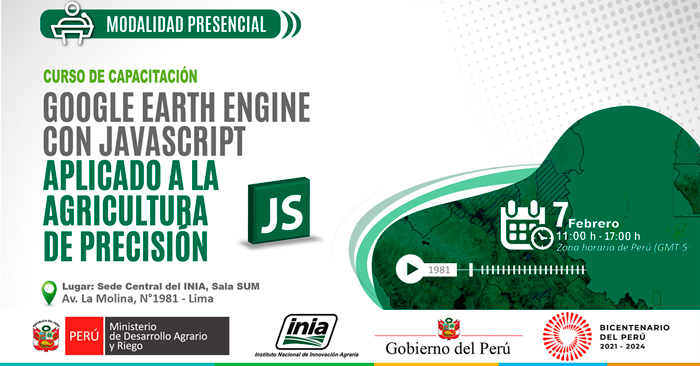 Curso presencial gratuito de Google Earth Engine con JavaScript ...