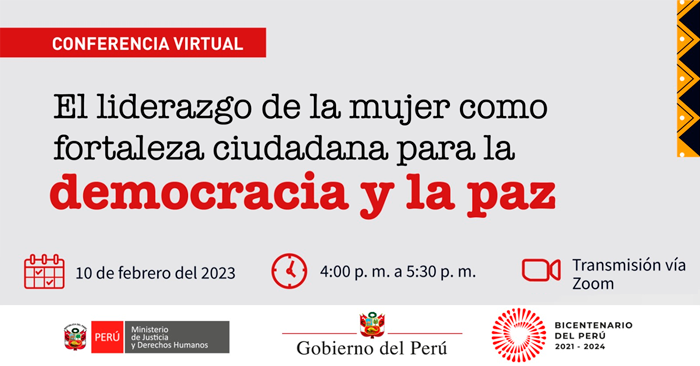 Conferencia virtual sobre el liderazgo de la mujer como fortaleza ...