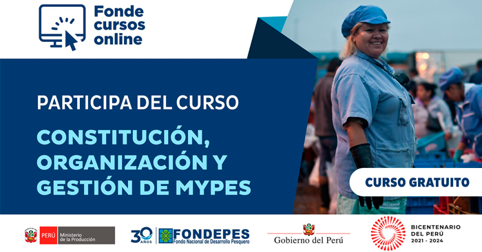 (Curso Virtual Gratuito) FONDEPES: Constitución, organización y gestión ...