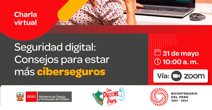 Charla online gratis "Seguridad digital: Consejos para estar más ...