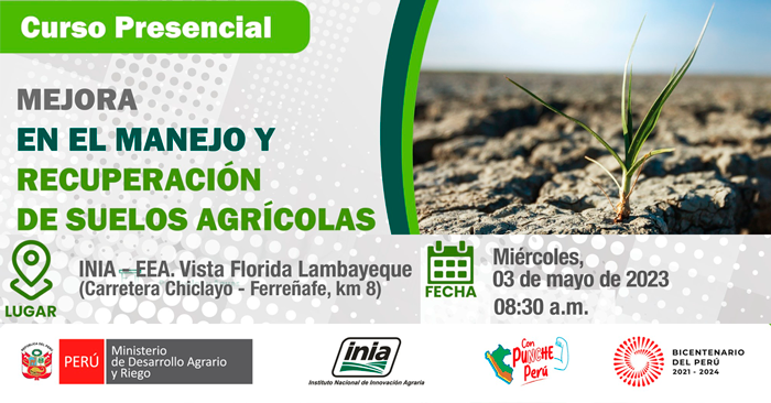 Curso Presencial Mejora En El Manejo Y Recuperación De Suelos