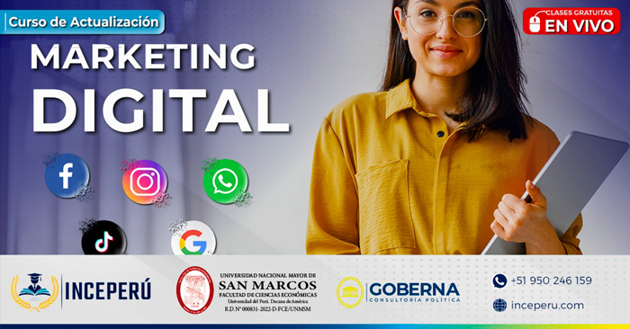Curso online gratis "Marketing Digital"