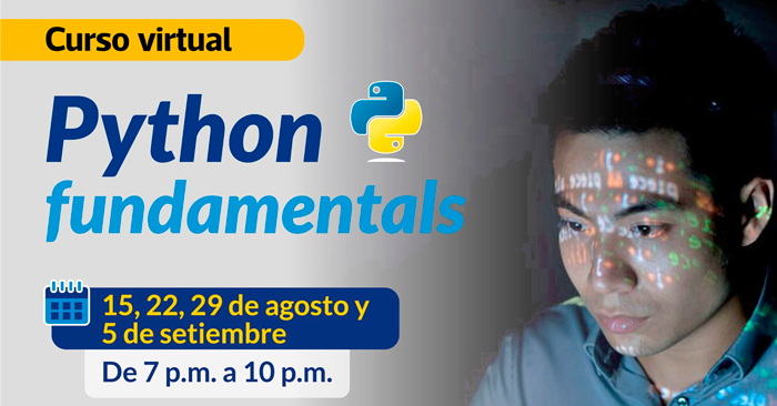 Curso online gratis de "Python fundamentals" de la Municipalidad de Lima