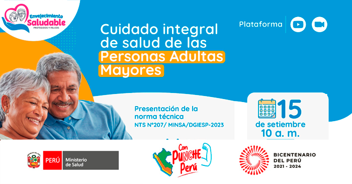 Evento online "Presentación de la norma técnica Cuidado integral de ...