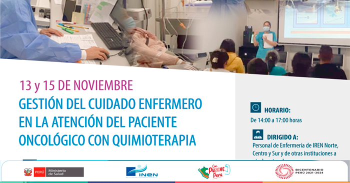 Capacitación online "Gestión del cuidado enfermero en la atención del ...