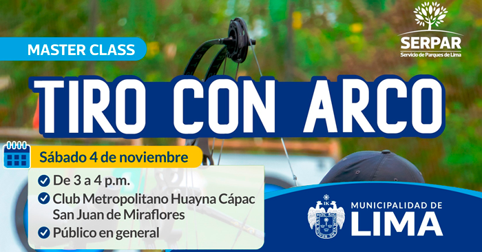 Master Class Presencial "Tiro con Arco"