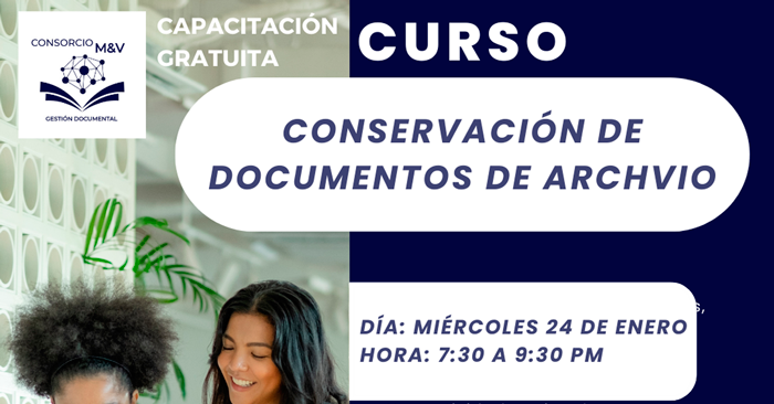 Curso online gratis "Conservación de documentos de archivo"