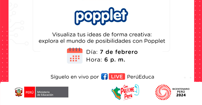 Webinar online "Popplet Aprende más de esta herramienta y potencia tus ...