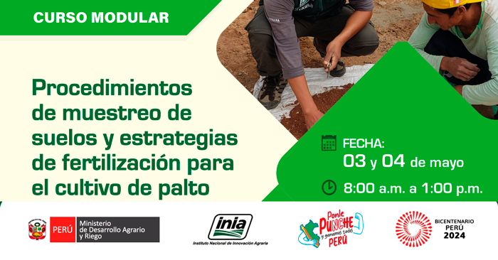 Curso presencial Procedimientos de muestreo de suelos y estrategias de fertilización para el ...