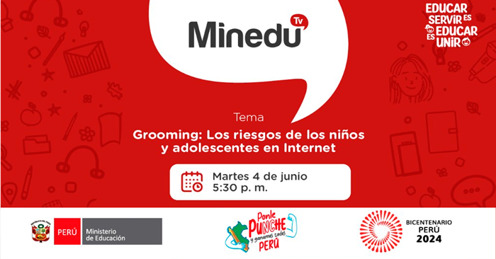 Evento Online Gratis Grooming Los Riesgos De Los Niños Y Adolescentes