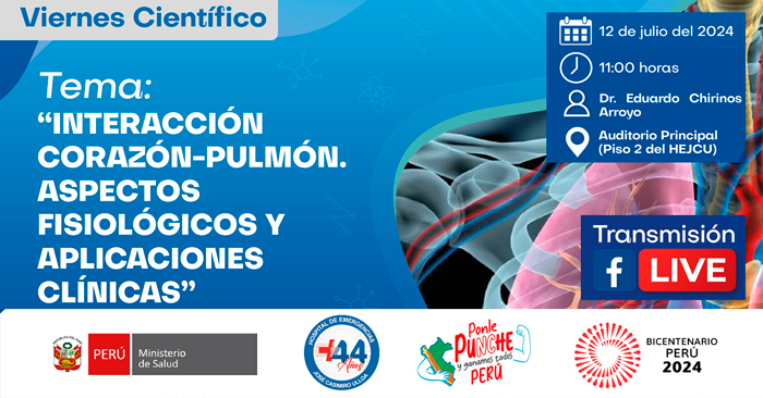 Capacitación online "Interacción corazón-pulmón. Aspectos fisiológicos ...