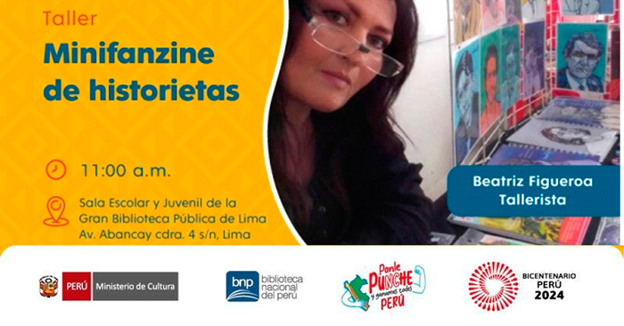 Taller presencial gratis "Minifanzine de historietas" de la Biblioteca ...