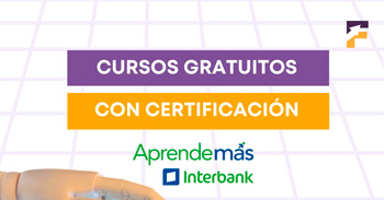 Cursos gratuitos con CERTIFICADO 2024 - Capacitaciones gratis online en Perú