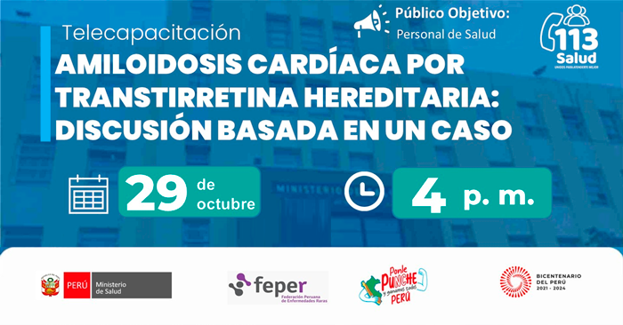 Capacitación online gratis "Amiloidosis cardíaca por transtirretina ...