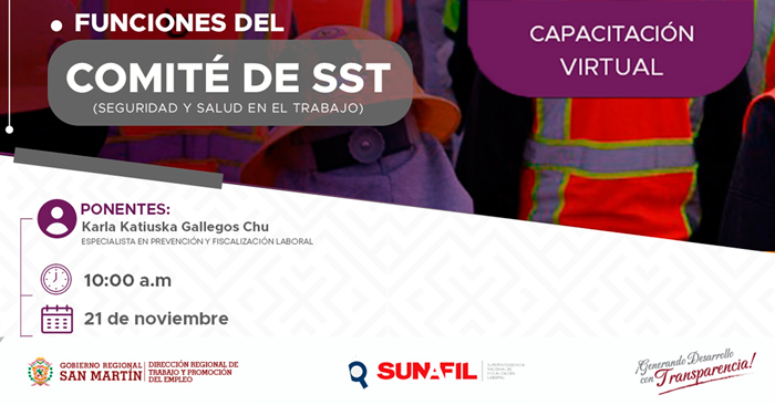 Capacitación online gratis Funciones del comité de SST - seguridad y ...