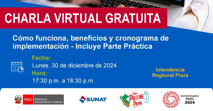 Charla online SIRE "Cómo funciona, beneficios y cronograma de ...