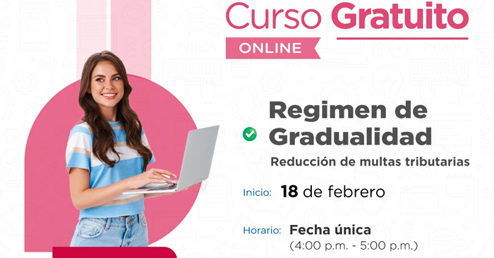 Curso online gratis "Régimen de Gradualidad Reducción de multas ...