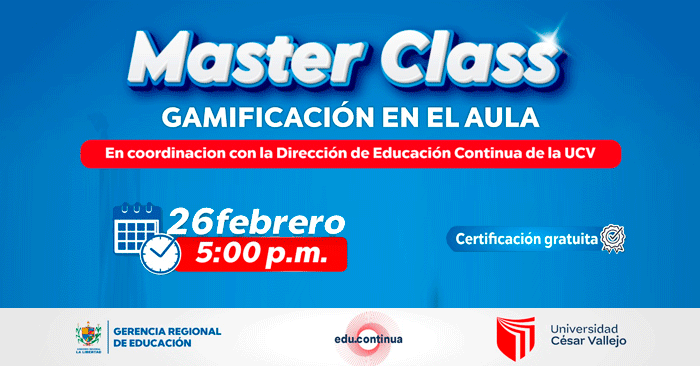 Master Class gratis sobre Gamificación en el aula: Transforma tu enseñanza y captura la atención ...